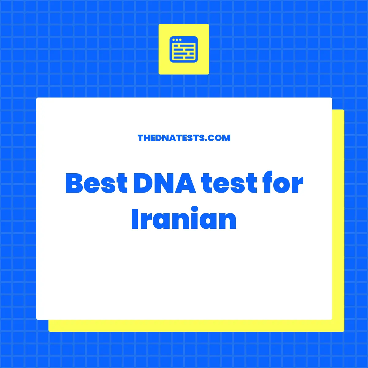 Best DNA test for Iranian