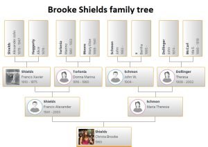 Brooke Shields Family Tree